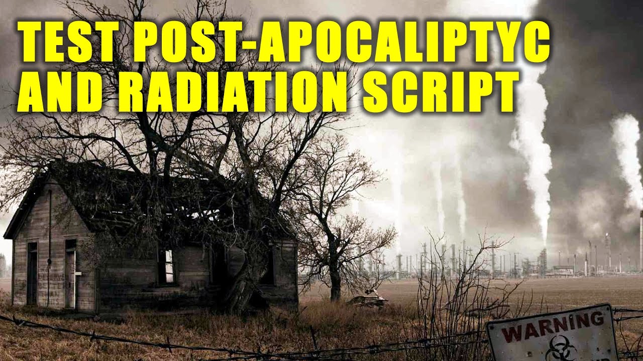 Radiation & Apocalyptic Testing last version of the script