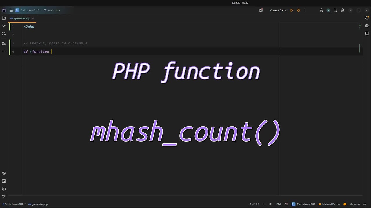 How many hashing algorithms can you use in PHP? Master #php Hashing Using mhash_count() for Secure