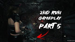 Resident Evil 2 Remake Claire Redfield 2nd Run Gameplay Claire Bad ...
