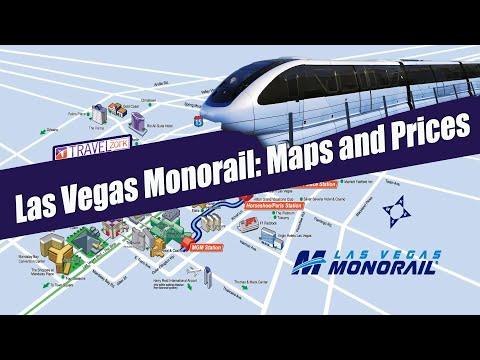 Las Vegas Monorail: Maps and Prices for 2024