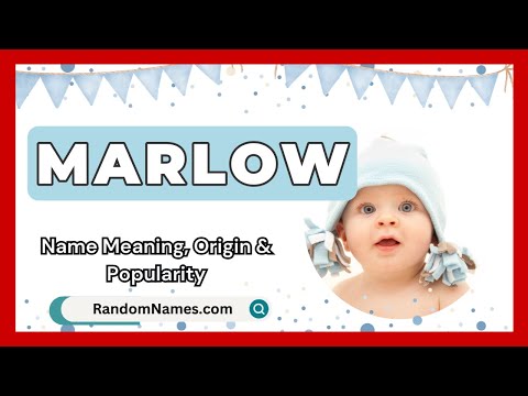 Marlow - Baby Boy Name Meaning, Origin & Popularity - RandomNames.com