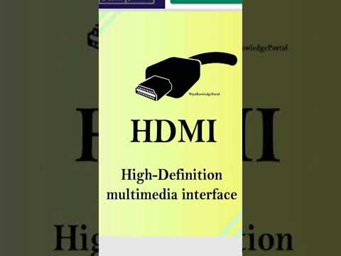 HDMI cable full form