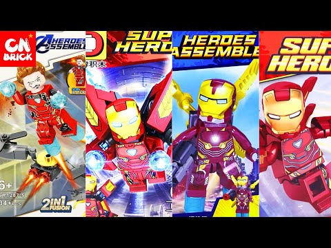 Lego Iron Man Mk50 Minifigures Collection ep5
