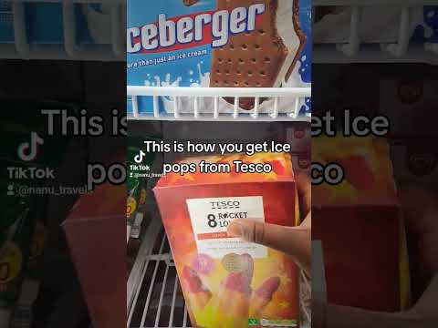 This is how you get Ice Pops from Tesco #jojonanu #tesco #icepop