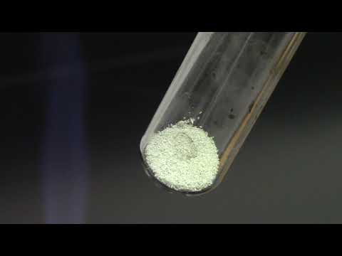 Copper Sulfate Dehydration