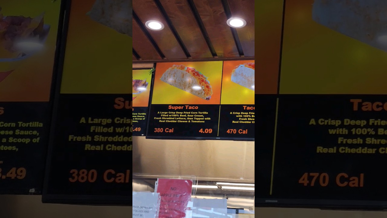 Menu Review @ Taco Casa