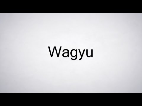 How to Pronounce Wagyu
