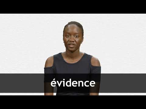 English Translation of “ÉVIDENCE” | Collins French-English Dictionary
