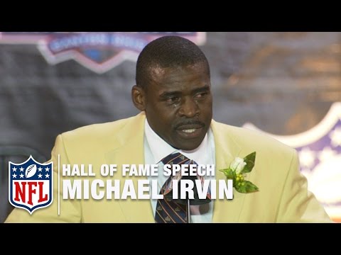 Michael Irvin Impassioned Hall of Fame Speech | NFL Network