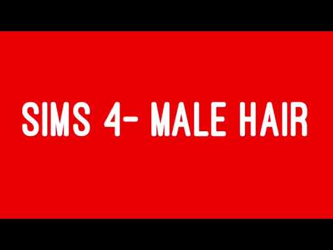 Sims 4 - Male hair