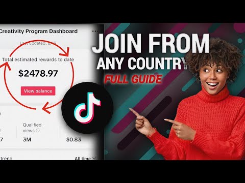 how to apply tiktok creativity program beta in any country Full guide (2024)