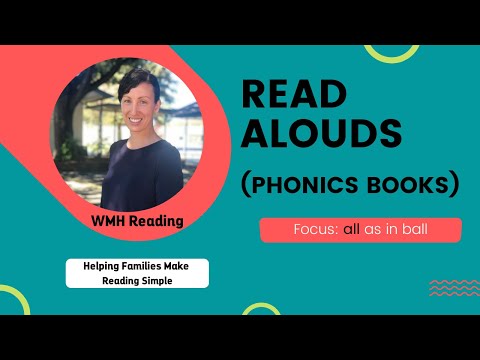 Homeschool Read Aloud: "All" as in "Ball" (Baseball Season: Chart 6 Book 2)