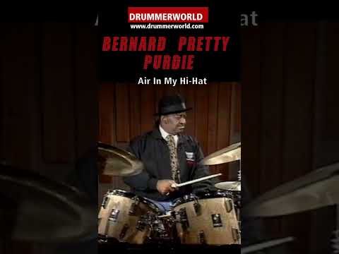 Bernard "Pretty" Purdie: Air in my Hi-Hat - 16th Notes - S H O R T #bernardpurdie #drummerworld