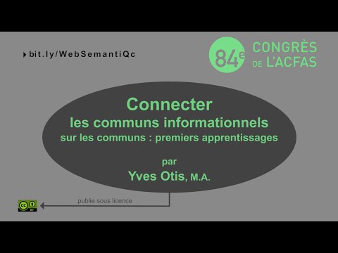 Connecter les communs informationnels