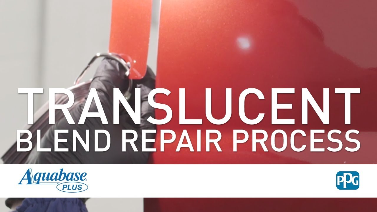 Aquabase® Plus Translucent Blend Repair Process