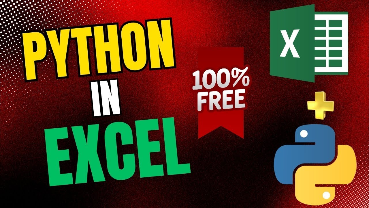 Use Python in Excel for FREE 🔥 | No Microsoft 365 Needed!
