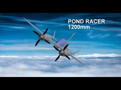 🛩️ Pond racer 1200mm (test files)・Free 3D File for ・Cults
