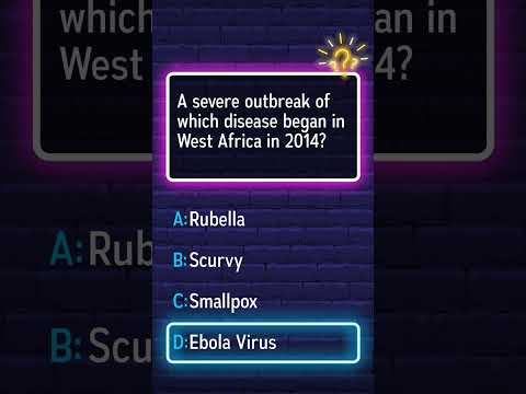 Which disease started a severe outbreak in West Africa in 2014?