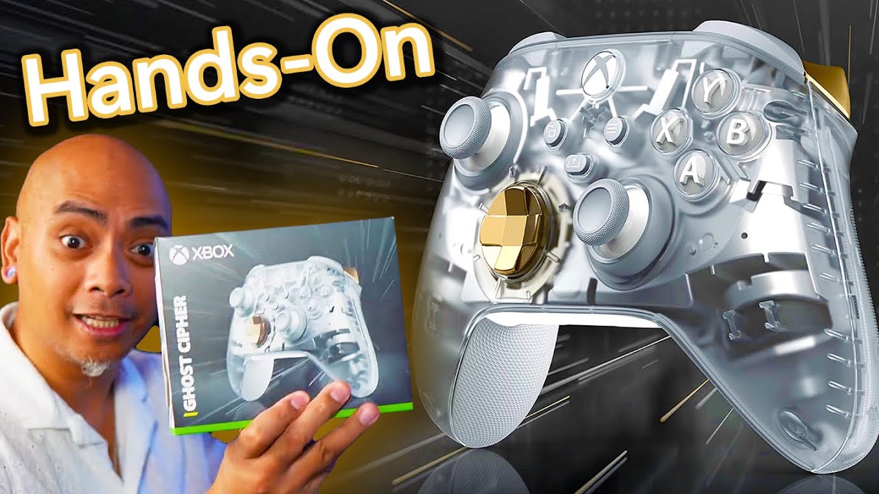 Ghost Cipher Special Edition Xbox Wireless Controller Unboxing