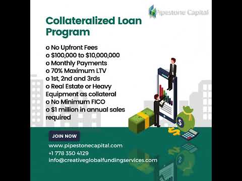 Pipestone Capital Corp Collateralized Loan Program Overview