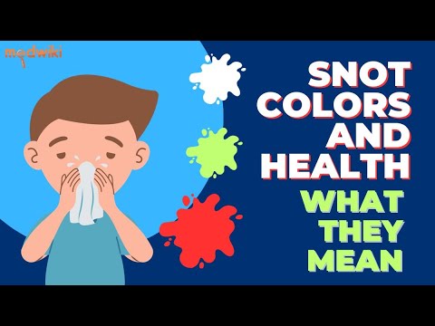 Snot Colors and Health! What They Mean ?