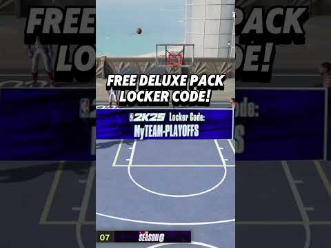 New locker code for a pantheon deluxe pack! #nba2k25 #myteam