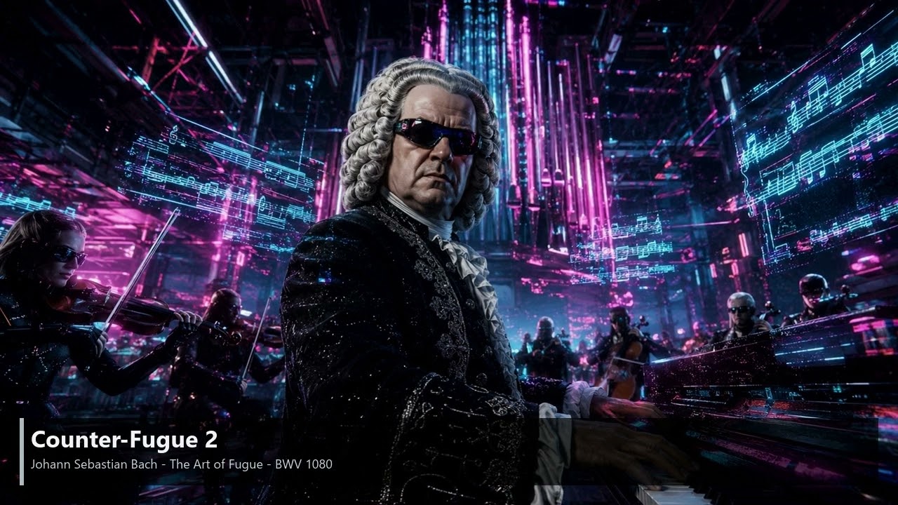Bach: The Art of Fugue | Complete AI Cover Album Music Video
