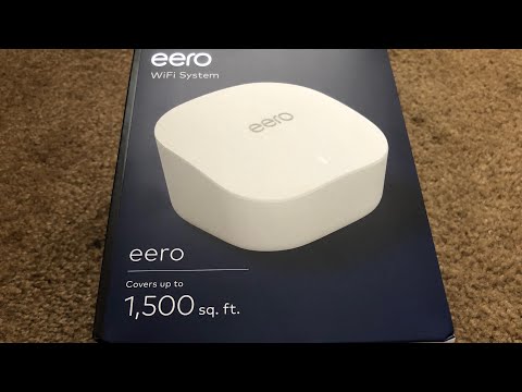 Amazon Eero WiFi Router - Unboxing