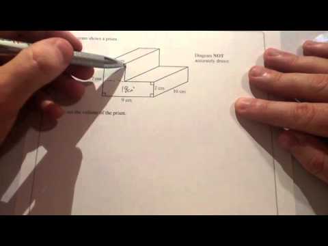 Volume of an L-Shape Prism – Corbettmaths