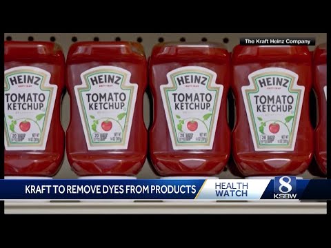 Kraft Heinz plans to remove synthetic dyes from products by 2027