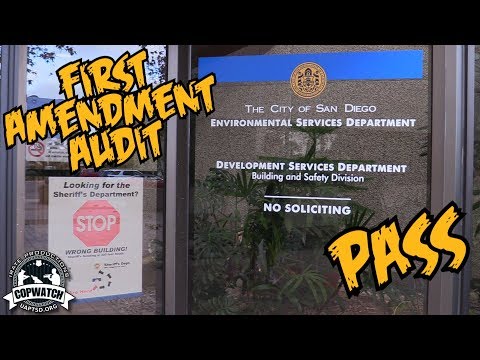1st Amendment Audit | San Diego Environmental Services w/ California Guardian