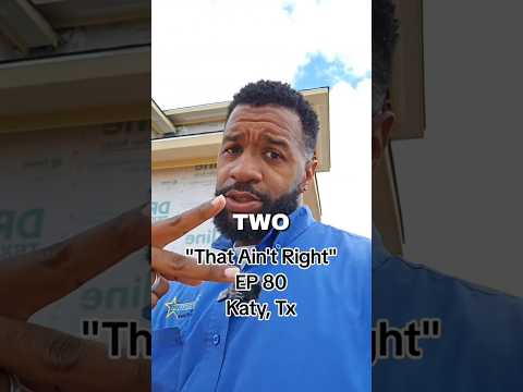 That Ain't Right EP 80 #thataintright #newconstruction #homeinspection