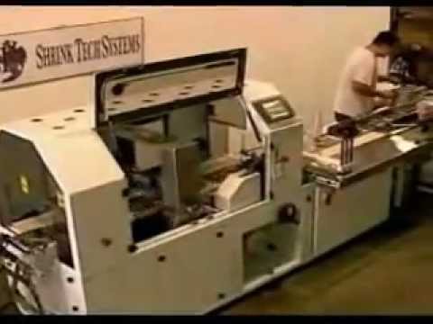 STS CM178 Continuous Motion Servo Shrink Wrapper Video