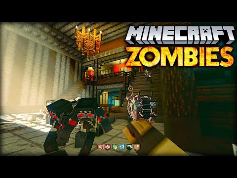 Beating the MINECRAFT Kino Zombies Remake... (Black Ops 3)