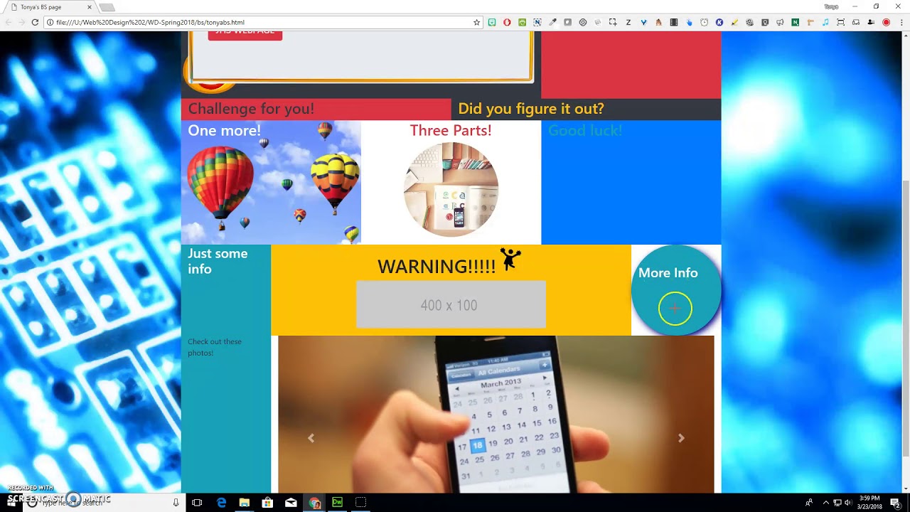 Web Design SoloLearn Application #1