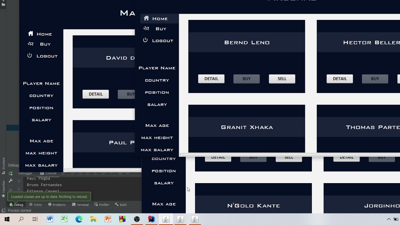BWCSE Project Showcasing 2021 | Football Player Database System