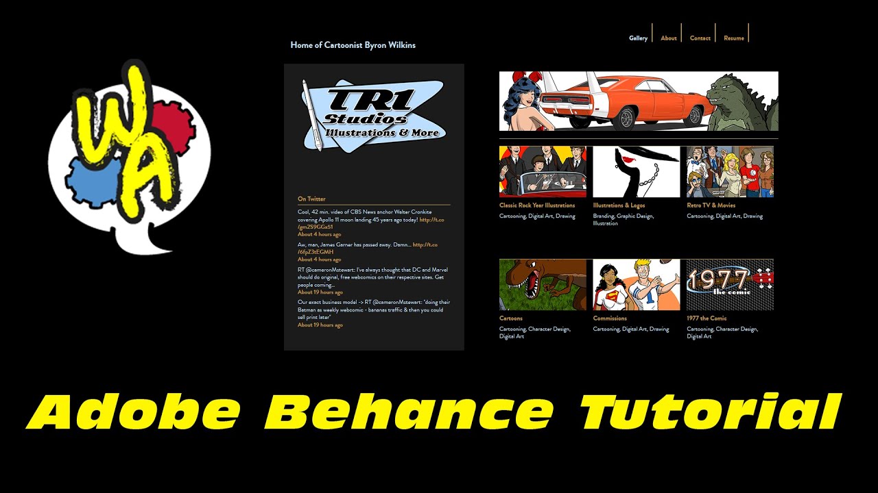 Adobe Behance Tutorial