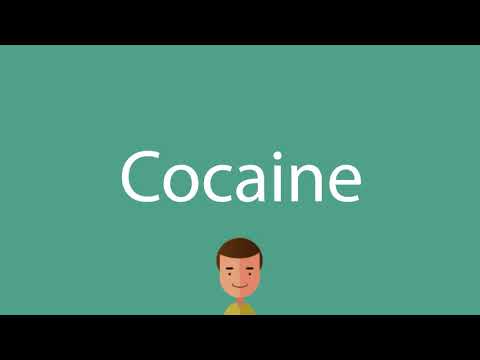 How to say Cocaine