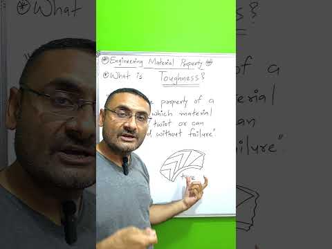 What is Toughness? Material property #all_university