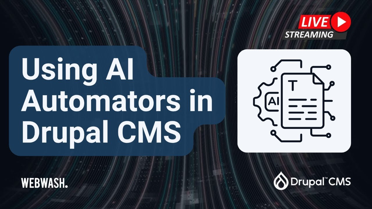 Using AI Automators (Drupal AI) in Drupal CMS
