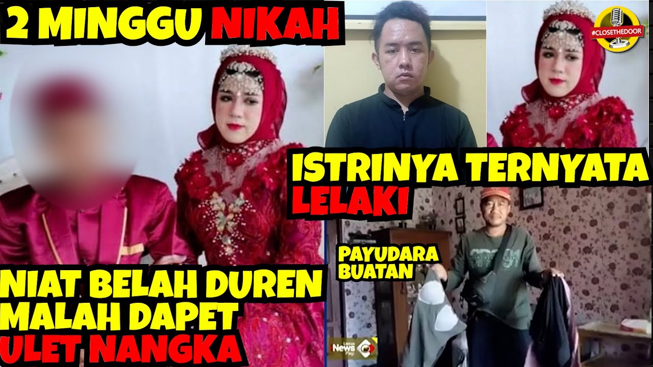 2 Minggu Nikah, Pria Cianjur Ini Baru Sadar Istrinya Ternyata Lelaki‼️Lolos Administrasi⁉️