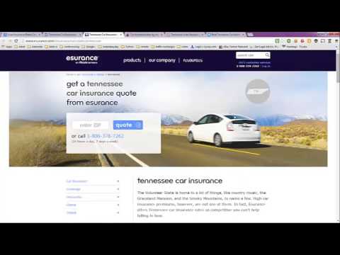 Auto Insurance Rates Comparison in Tennessee