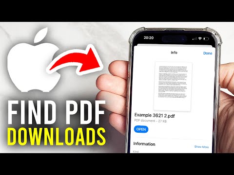 How To Find Downloaded PDF Files On iPhone - Full Guide