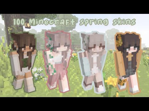 100 Minecraft Spring skins!