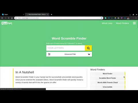 The best word unscrambler.