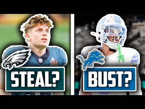 5 NFL Rookies From 2024 That Look Like MASSIVE Draft STEALS...And 5 That Look Like BUSTS