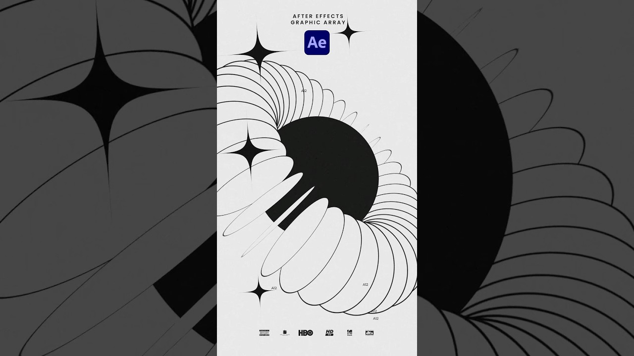 Create Cinematic Minimal Motion Graphic Array in After Effects