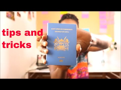 HOW TO GET YOUR KENYAN PASSPORT FAST