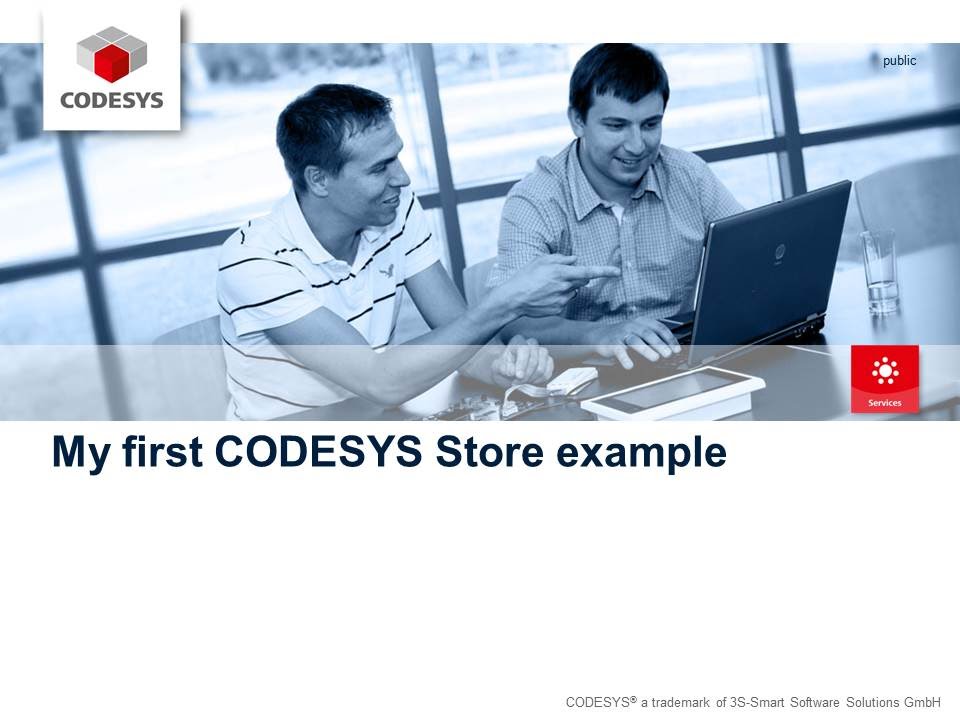 CODESYS Tipp My First Store Example