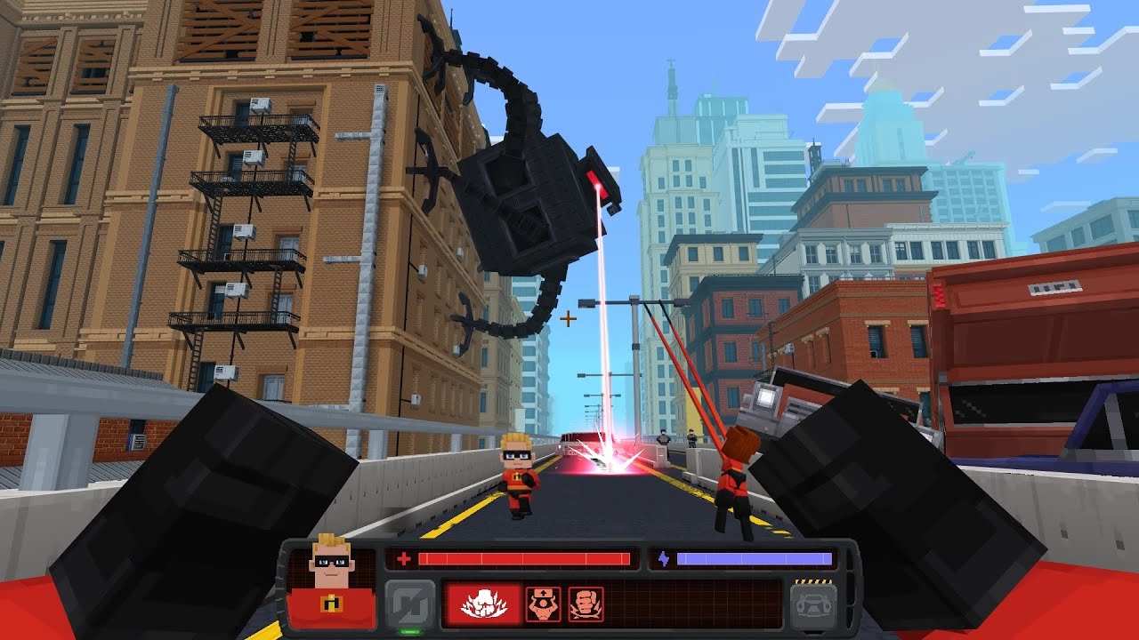 The Incredibles MOD in Minecraft PE